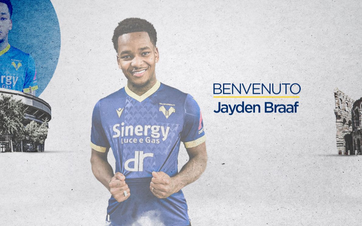 Ufficiale: Jayden Braaf per l’attacco dell'Hellas | TgGialloblu | Telenuovo