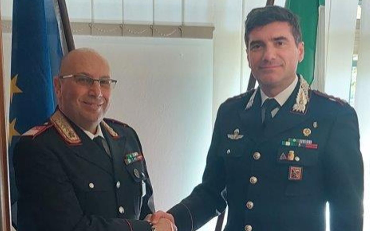 L'Arma e sindaci salutano il Luogotenente Ferracane, Comandante della ...