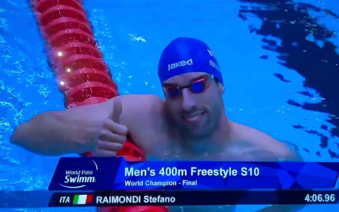 Mondiali nuoto paralimpico, terzo oro per Raimondi | TgVerona | Telenuovo