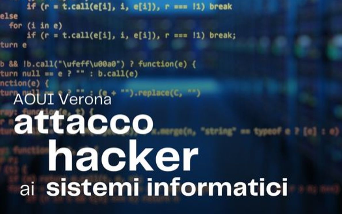 Attacco hacker all’Azienda Ospedaliera: "Non chiamate per le prenotazioni" | TgVerona | Telenuovo