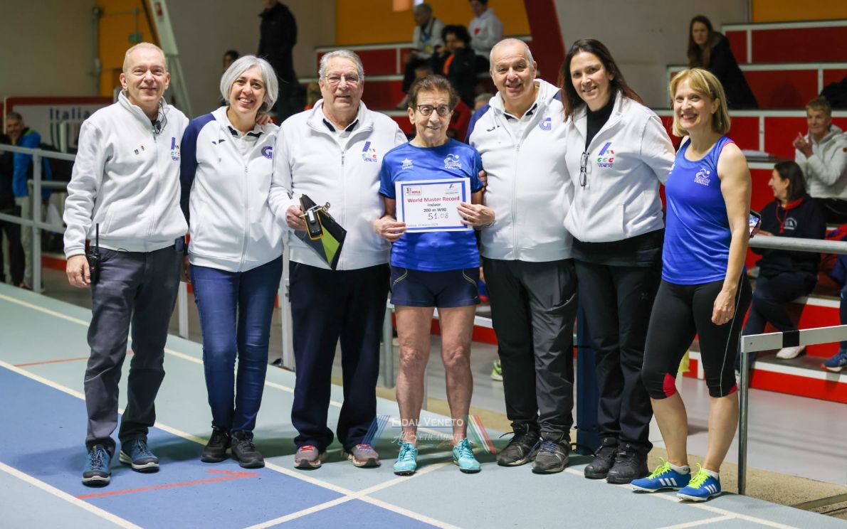 Atletica: altri due record mondiali per la 90enne Emma Mazzenga ...