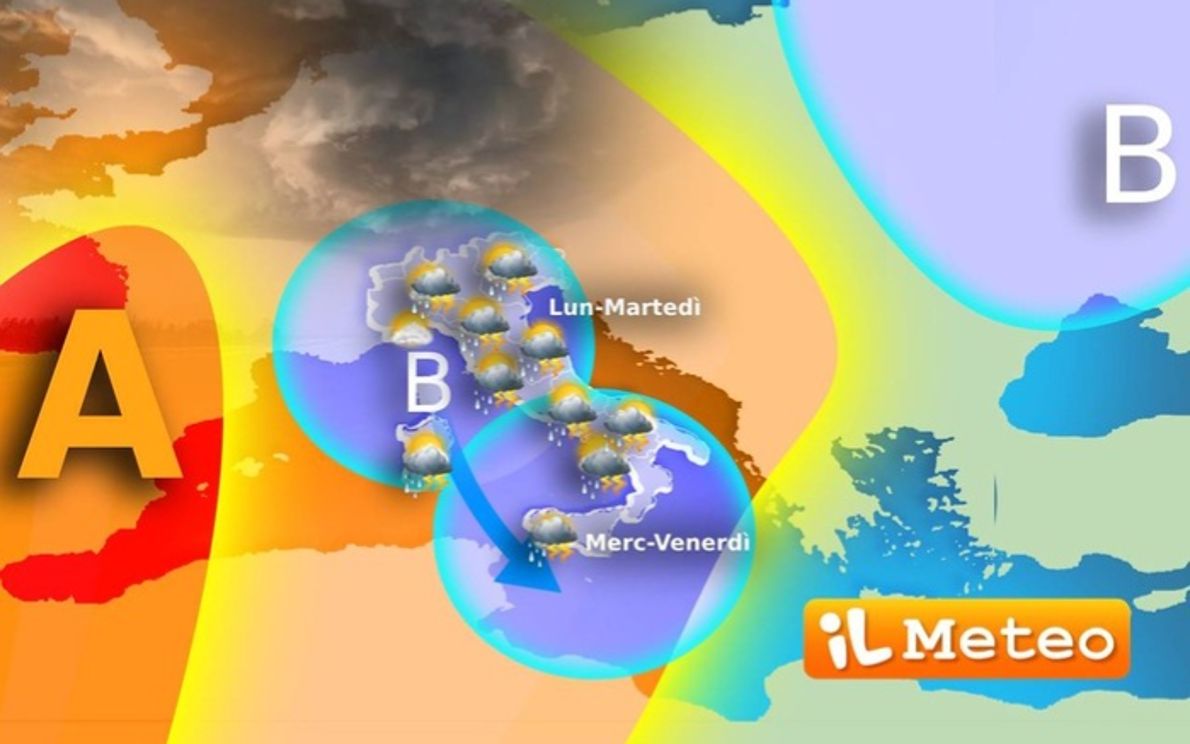 Meteo: in arrivo nuovo peggioramento, torna anche la grandine | Telenuovo | Telenuovo
