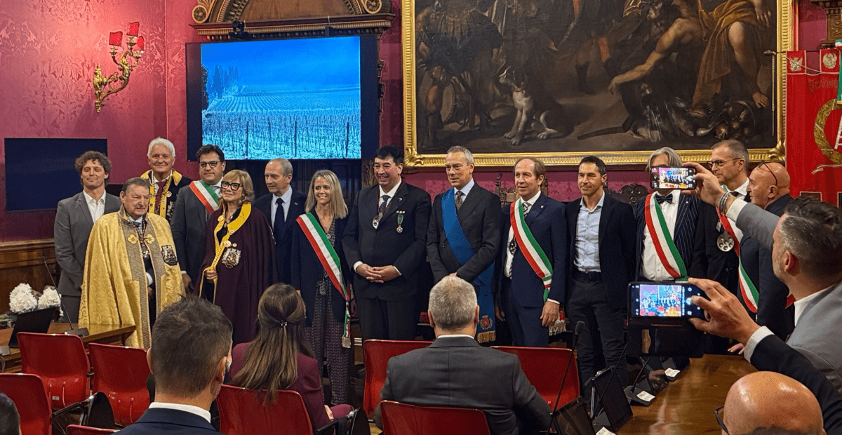 Sala gremita per la serata di gala Cassiodoro e il Recioto della ...